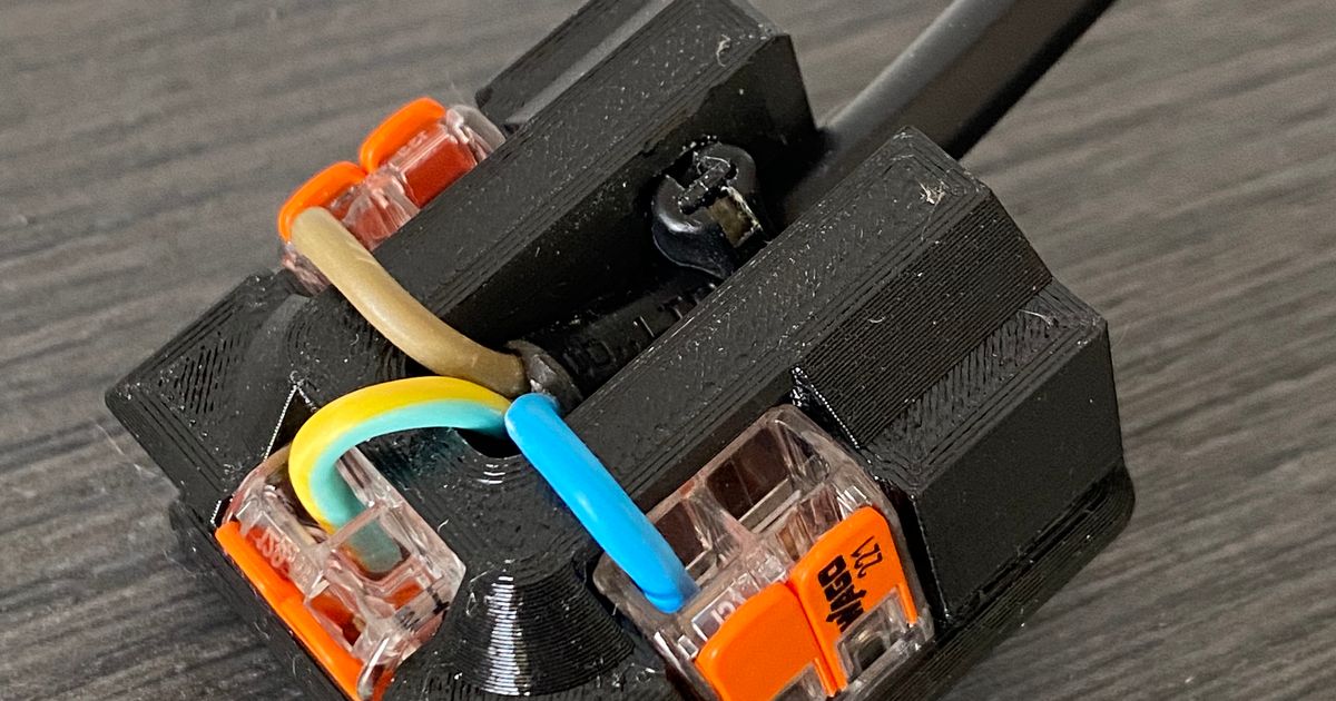 Wago 221 Power Distribution Block (Embedded magnets) by Spacekoaster ...