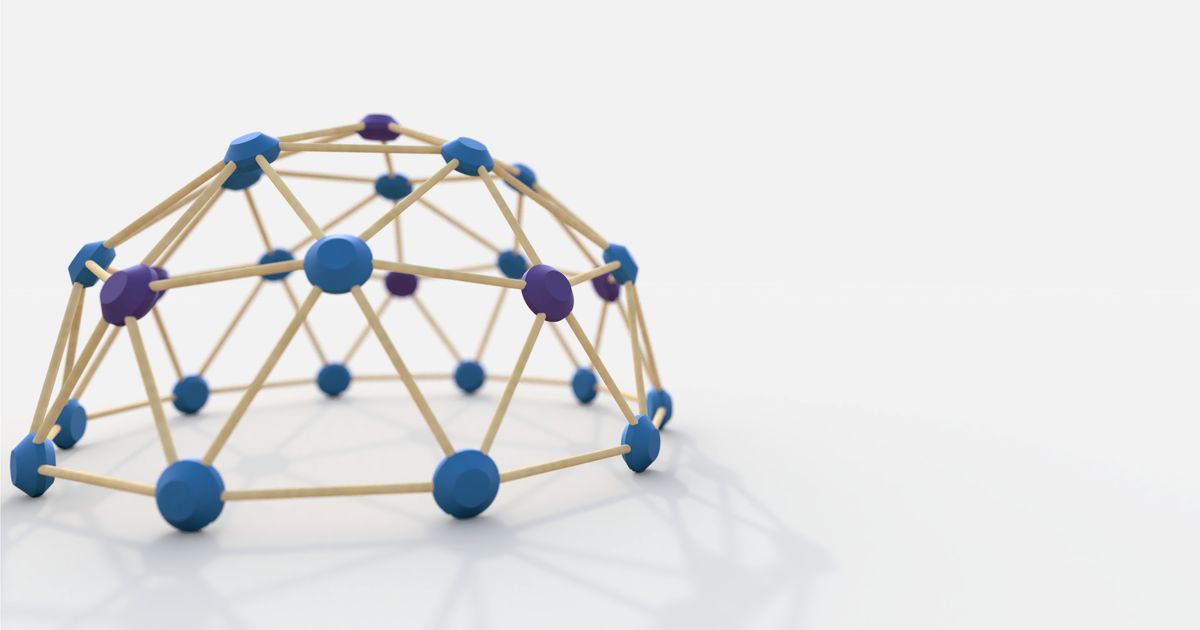 Simple Geodesic Dome Model by wie_das_geht | Download free STL model ...
