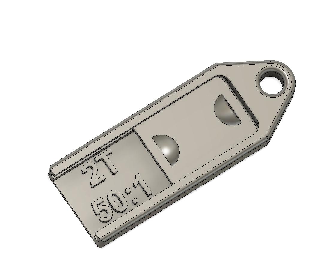 Selectable tag by Hammond Engineering | Download free STL model ...