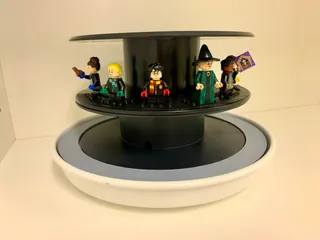 Rotating Lego Minifigure Display by WardHill3DP | Download free STL ...