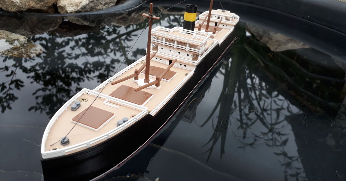 Cargo Ship by 3DGeorge | Download free STL model | Printables.com