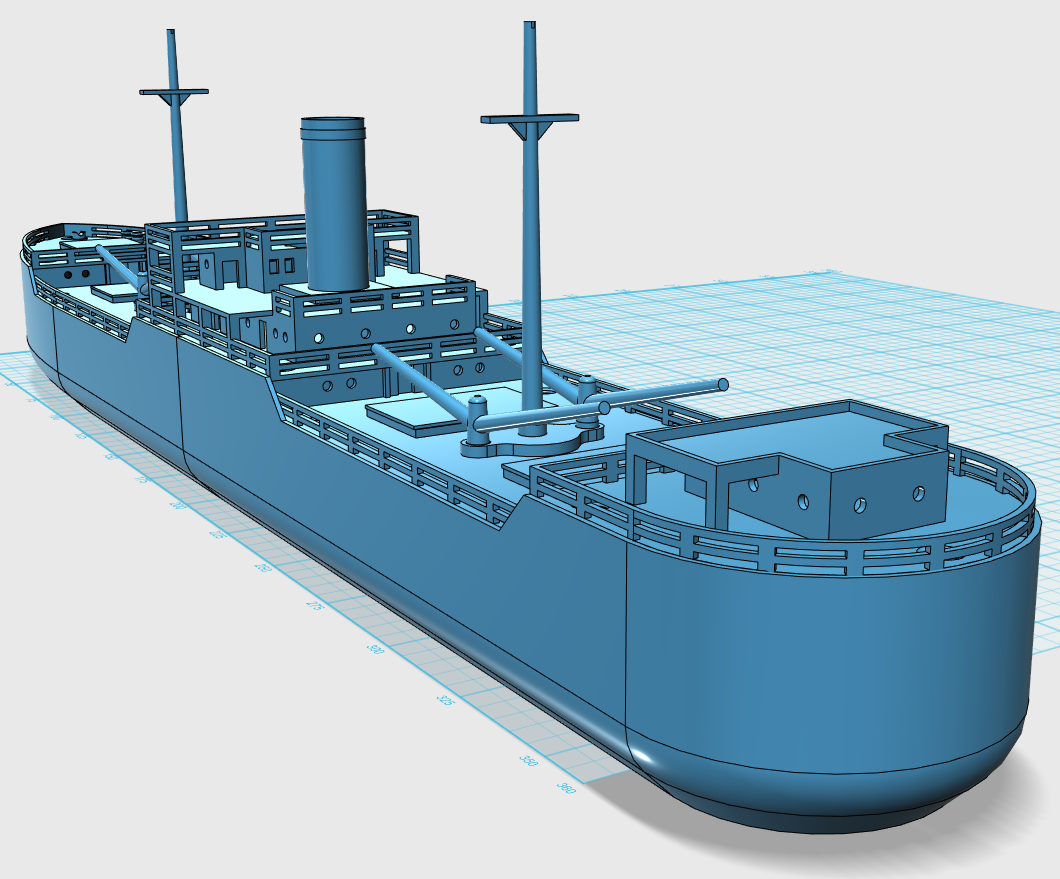 Cargo Ship by 3DGeorge | Download free STL model | Printables.com