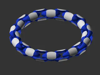 Chain fidget Bracelet by ShelbyGTSS67 | Download free STL model ...
