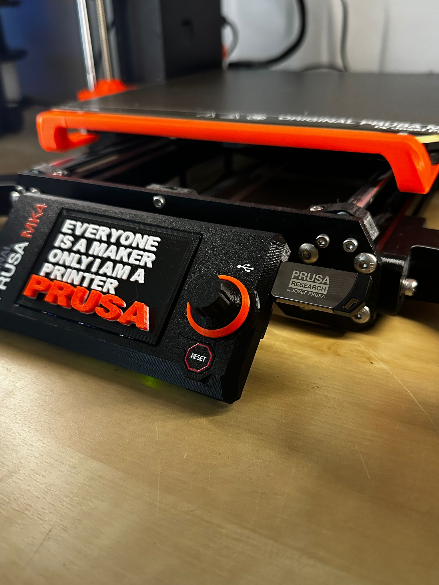 Prusa MK4 Drehknopf Ring Von Tchn bassiert Kostenloses STL Modell
