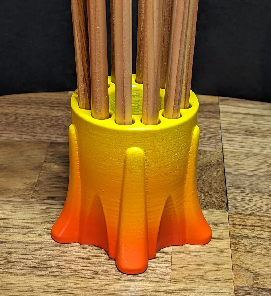 Colored Pencil Stand by DrKronos | Download free STL model | Printables.com