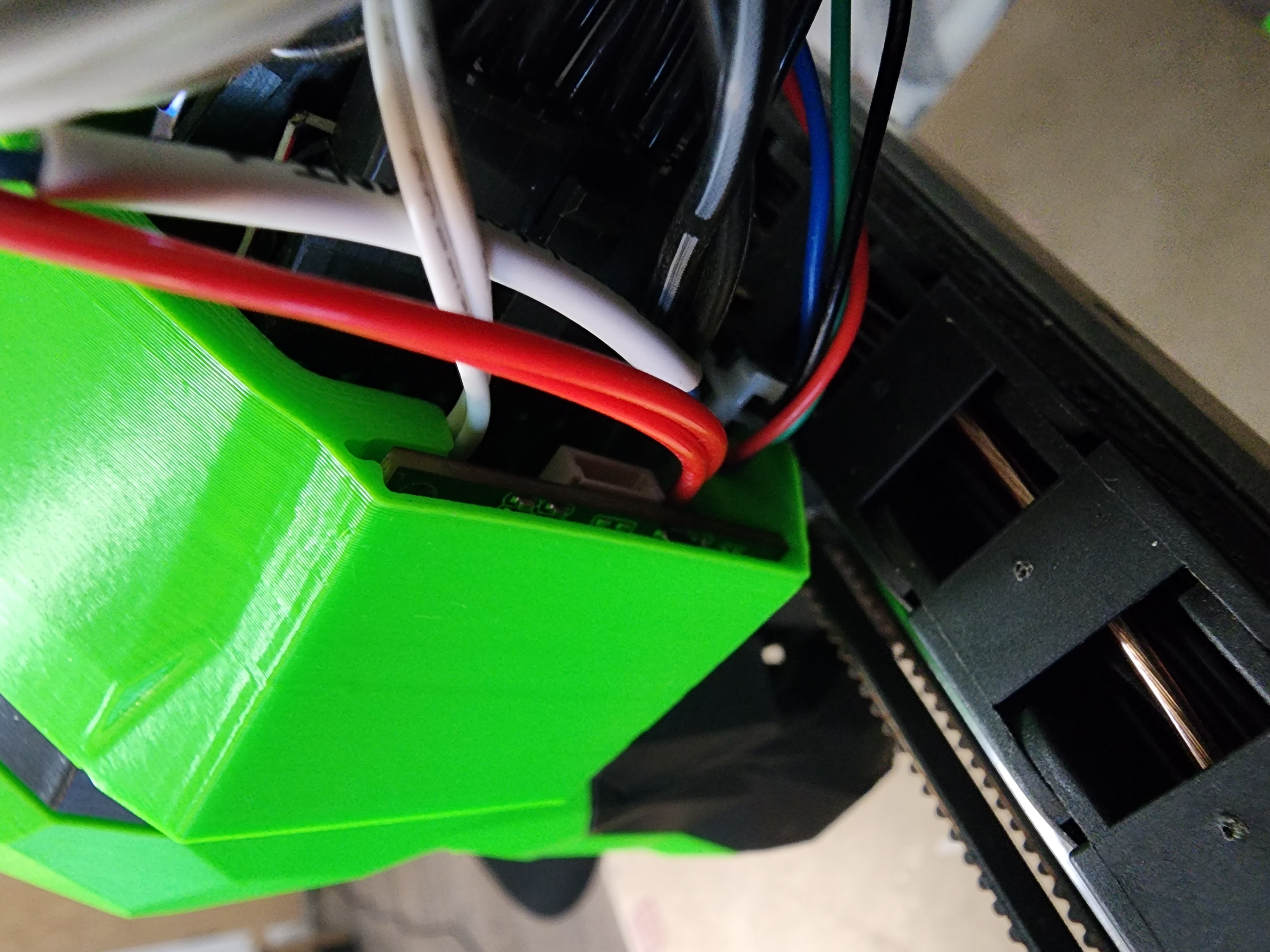 3DO Nozzle camera PCB mount cover with Thermistor mount (LDO COVER) by ...