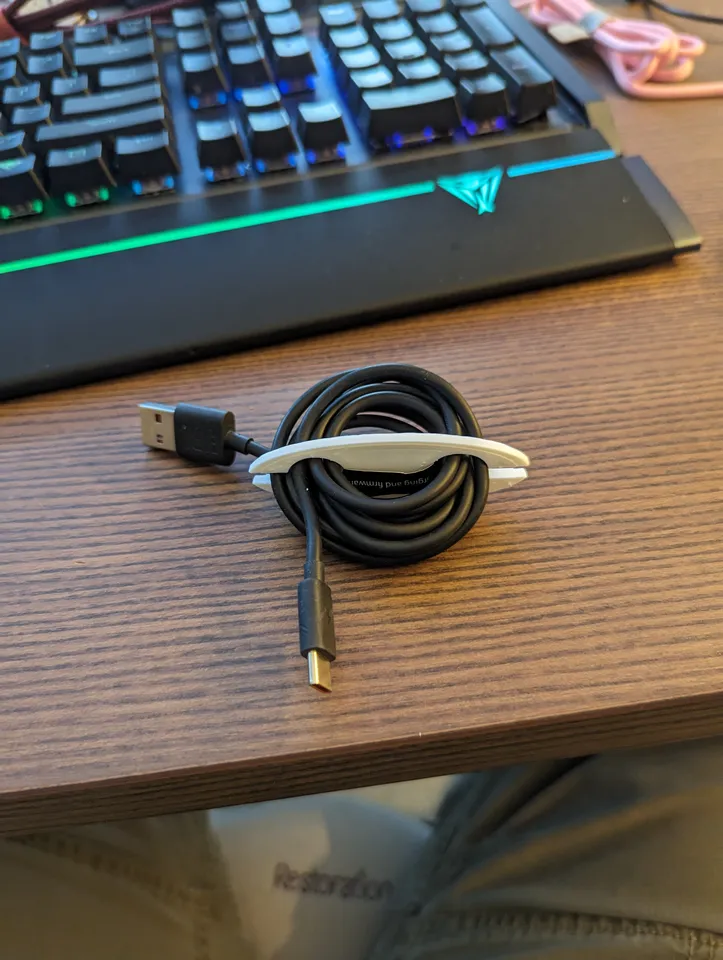 Simple Cord Wrap by willy | Download free STL model | Printables.com