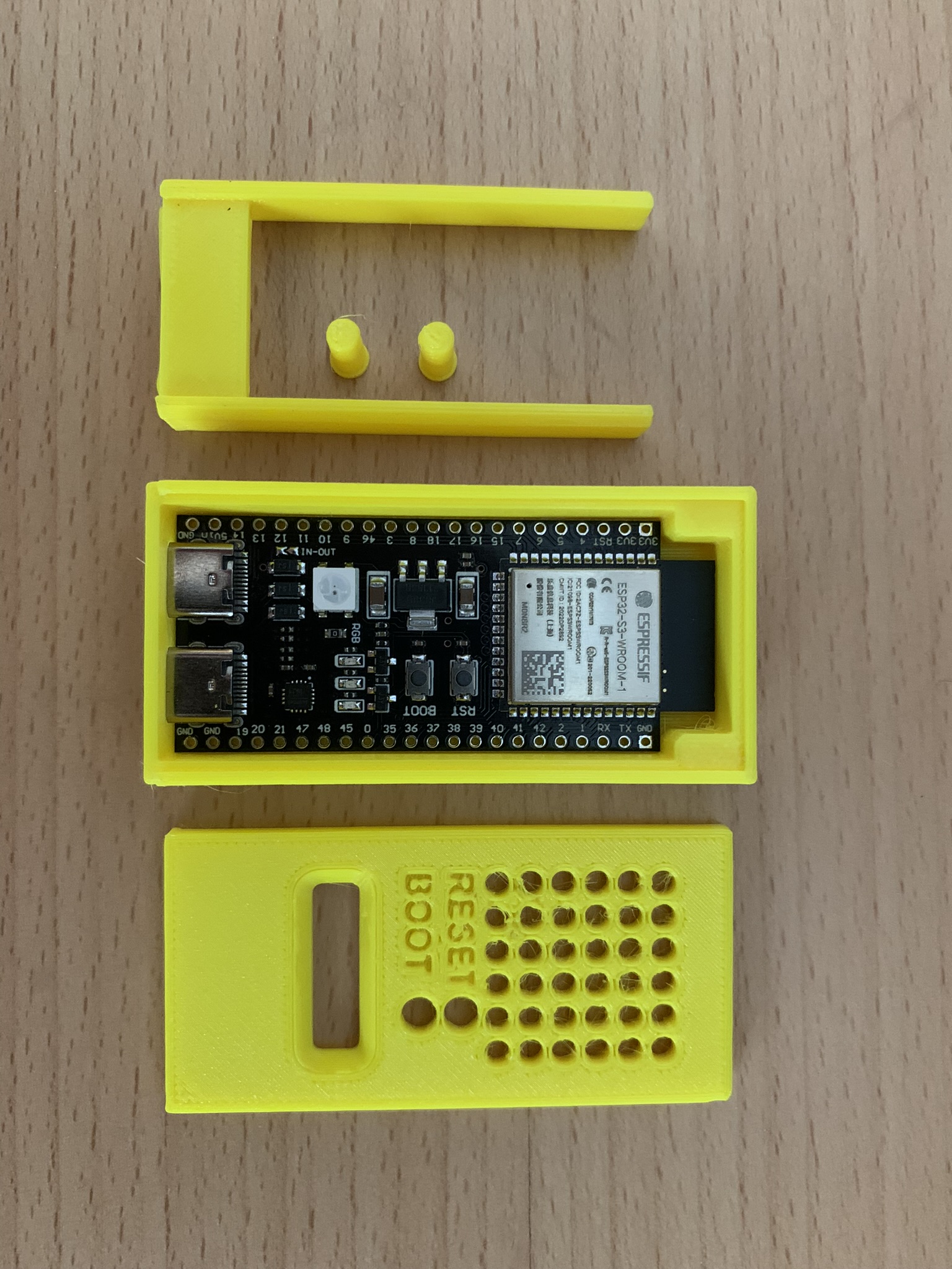 Teyleten Robot ESP32-S3-WROOM-1 Case by Teraflop | Download free STL ...