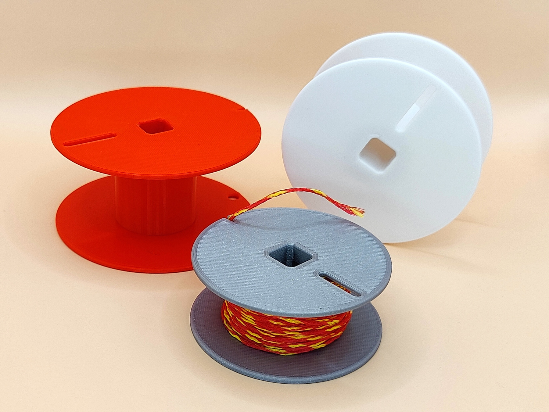 Fast Spool Winder (and Spools) by PhilippHee | Download free STL model ...