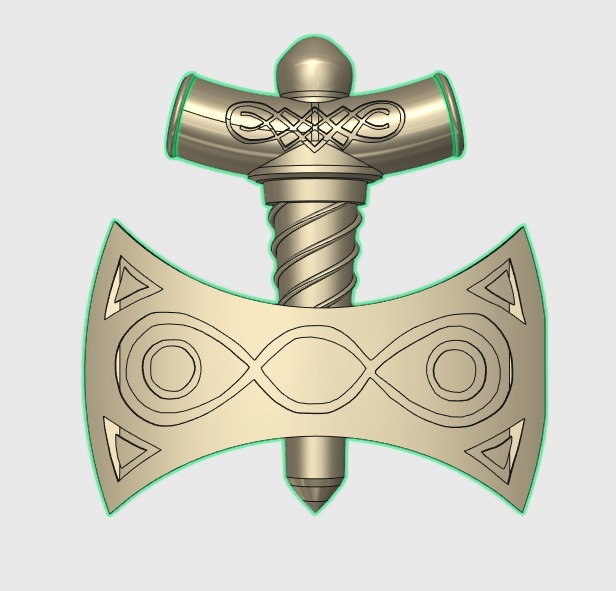 Amulet of Talos (Skyrim) by sternendrache2 | Download free STL model ...