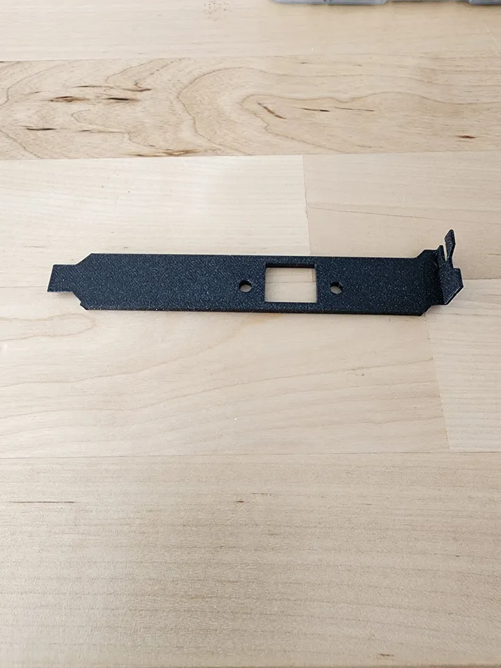 PCIe RJ45 Panel Mount Passthrough Bracket by IroesStrongarm | Download ...