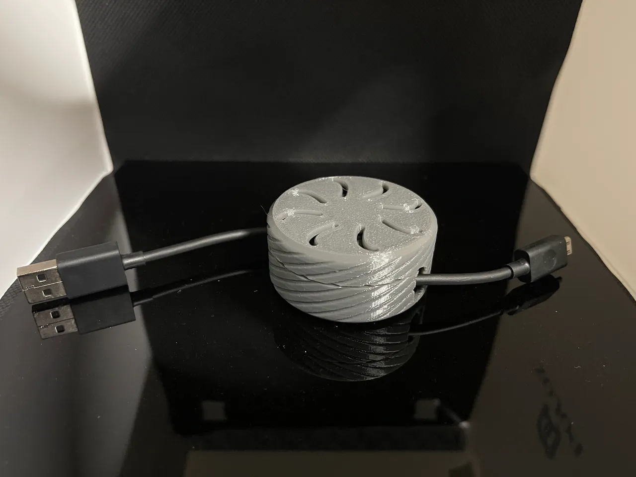 Cord Spool, Cable Organizer by Dark Matter | Download free STL model ...