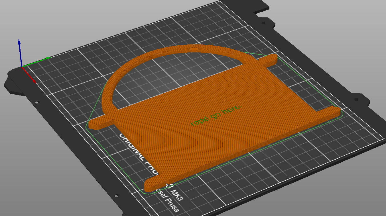 Simple rope holder with slots for small ropes by Tom | Download free ...