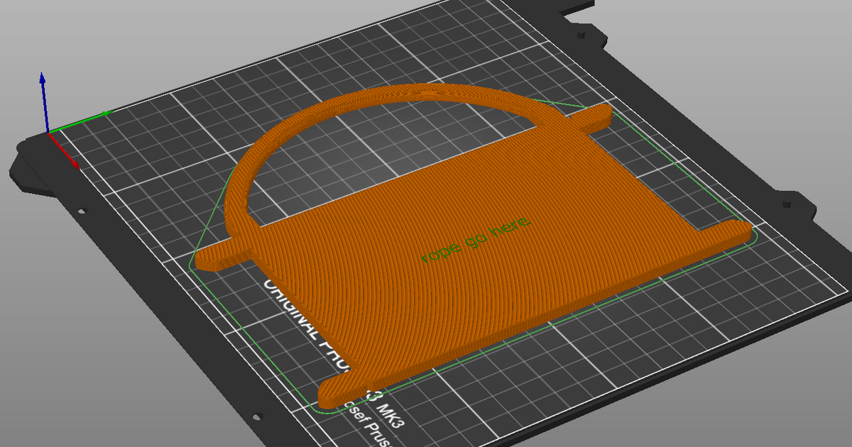 Simple rope holder with slots for small ropes by Tom | Download free ...