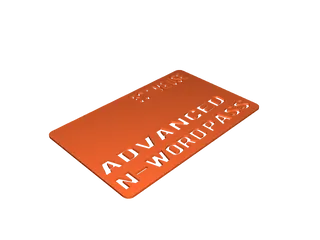 Different N-Word pass levels by Samu | Download free STL model ...