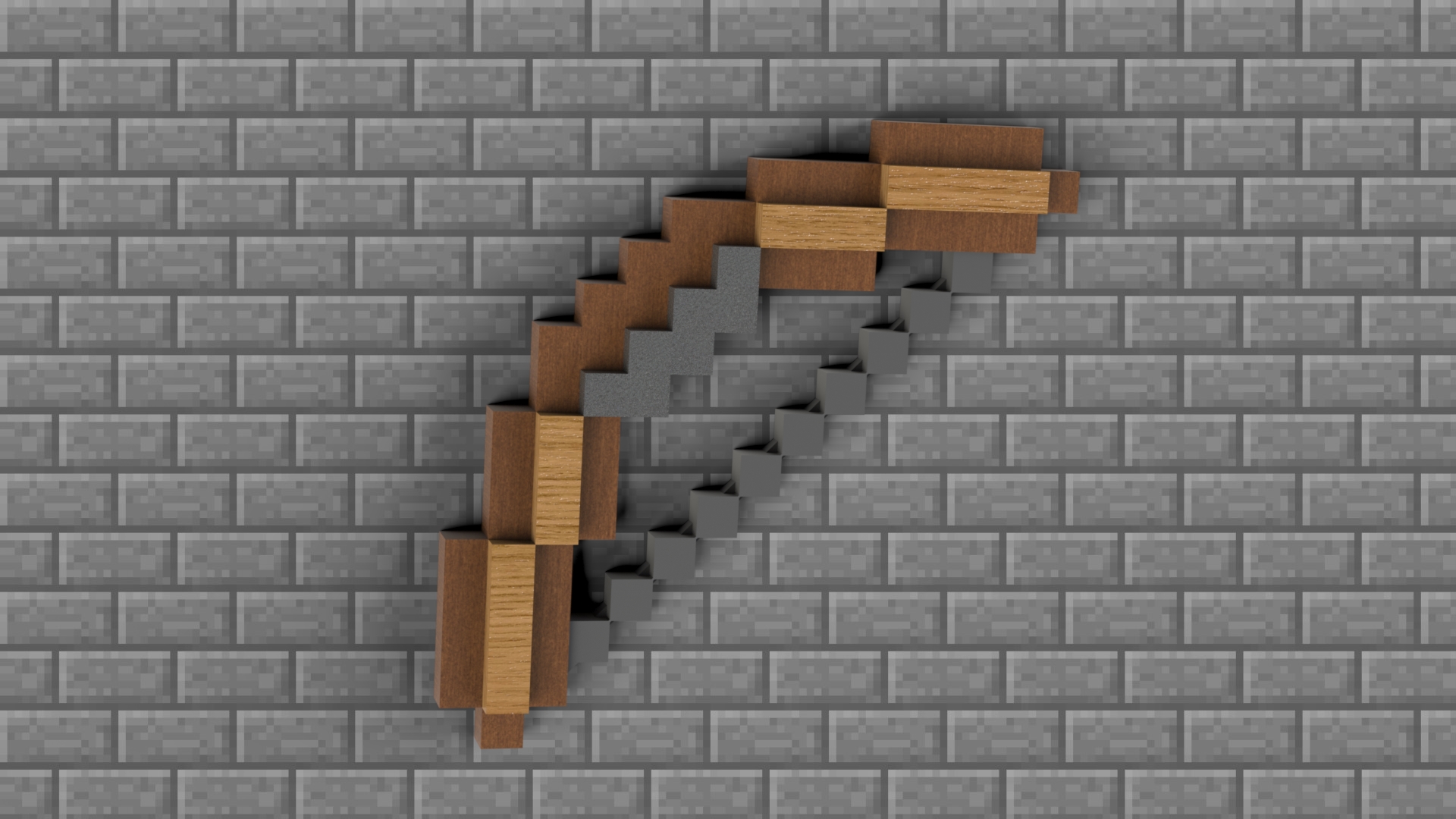 Minecraft Bow ~Items From Minecraft by THop3D | Download free STL model ...