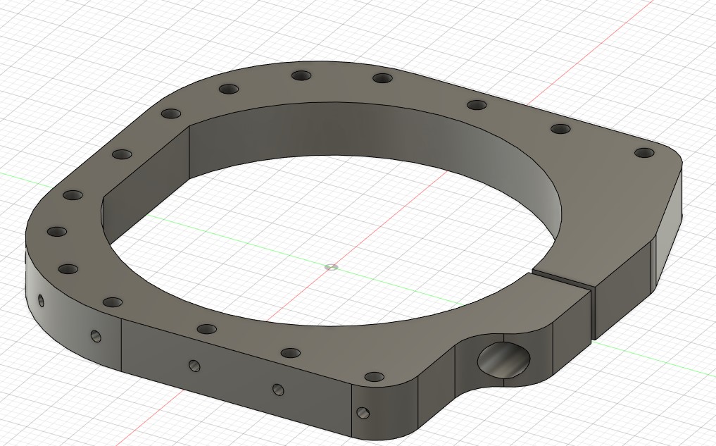 Tormach Fog Buster Mount by matt guse | Download free STL model ...