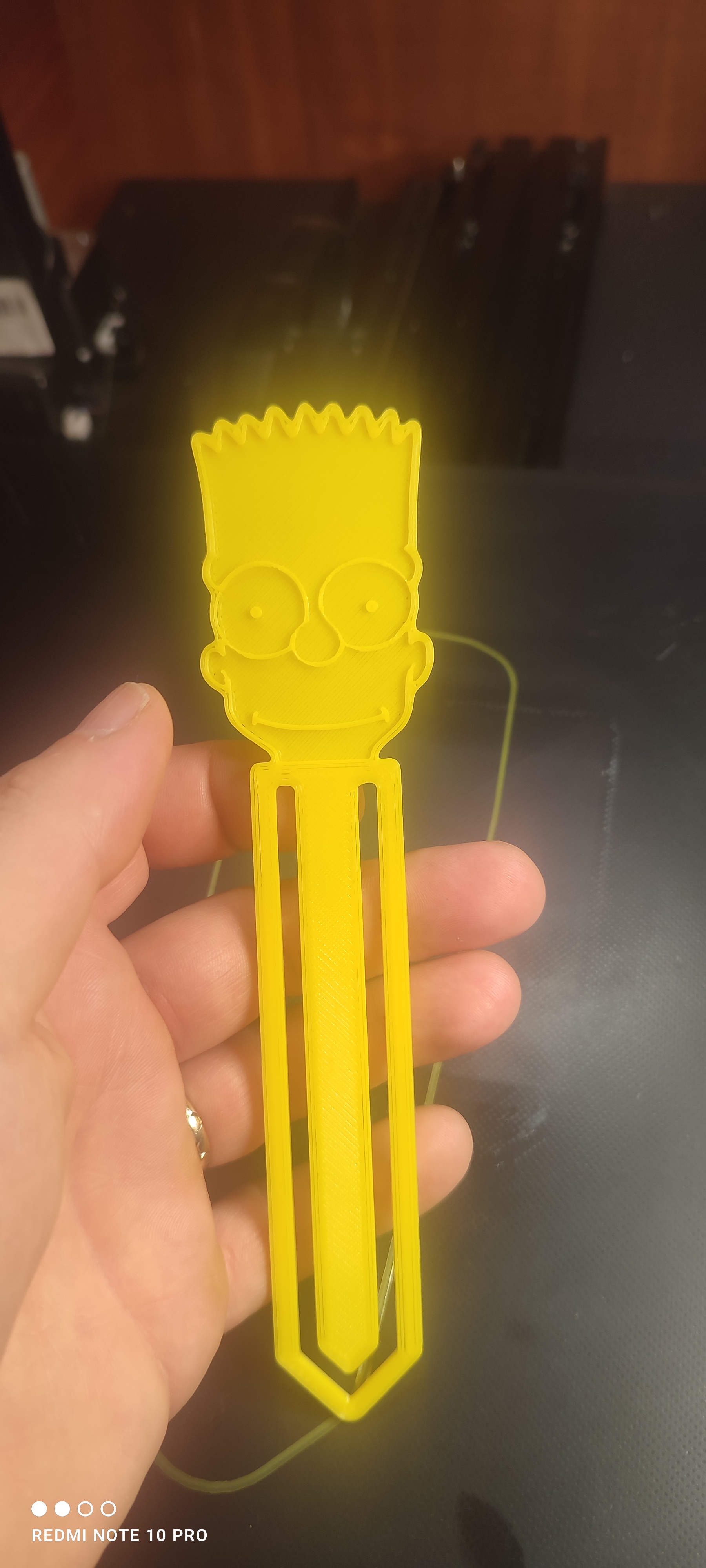 Bart Simpson Lesezeichen / Bookmark by Lars Ressel | Download free STL ...