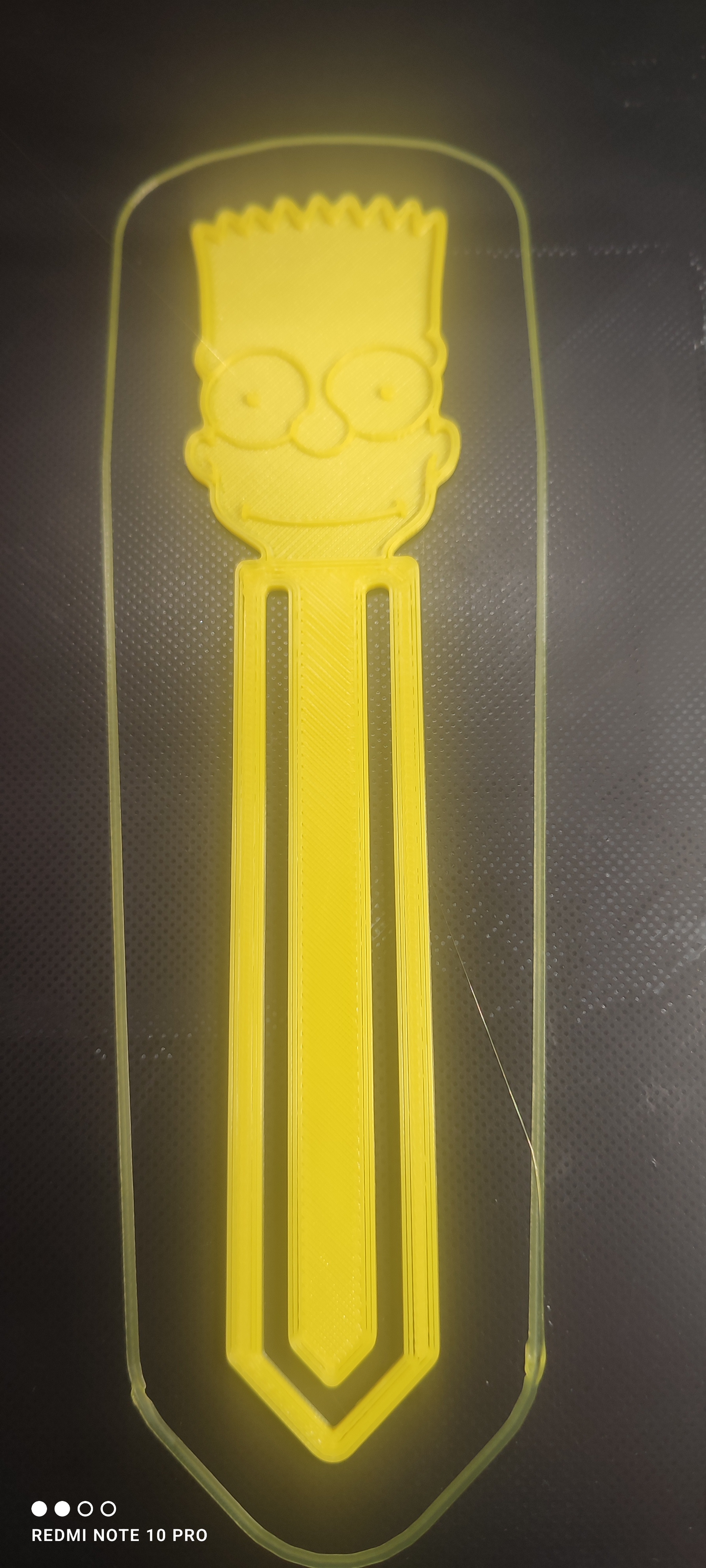 Bart Simpson Lesezeichen / Bookmark by Lars Ressel | Download free STL ...