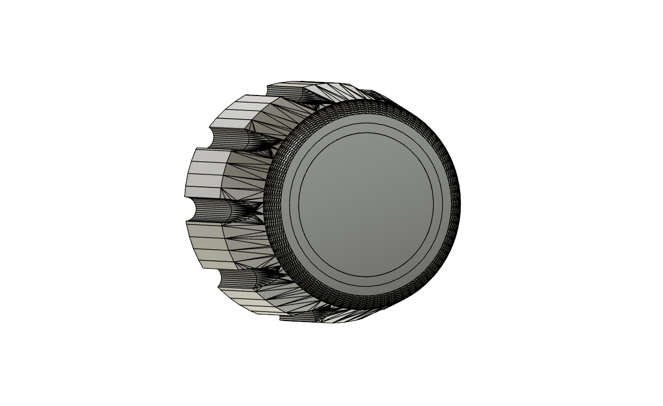 Knob Extended by Aloe | Download free STL model | Printables.com