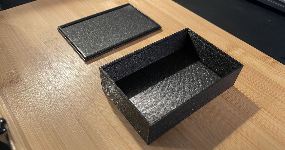 Raspi 4B Case with Inset Lid by Sam | Download free STL model ...