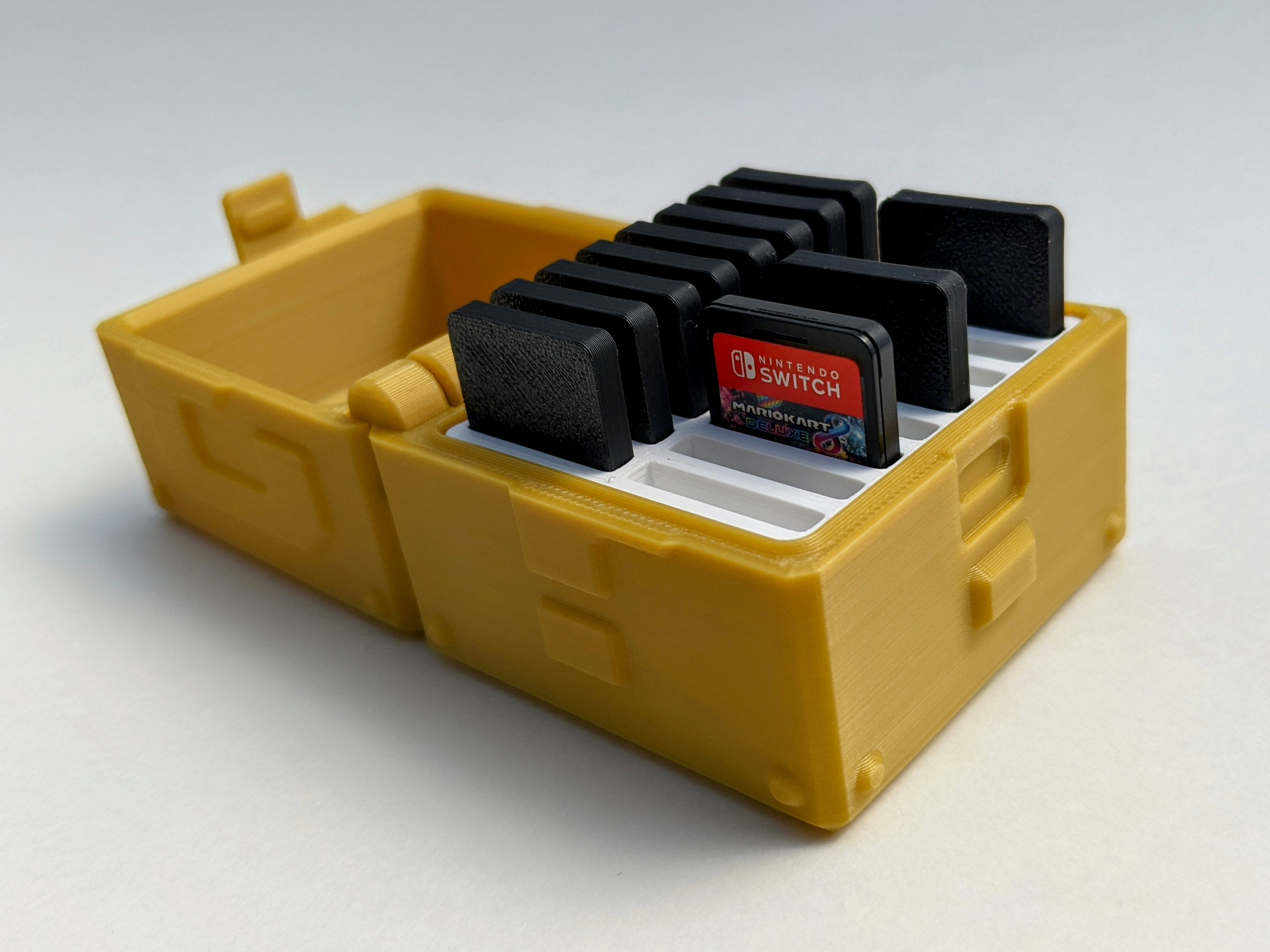 Game Holder Insert for Mario Coin Block (Nintendo Switch compatible) by ...