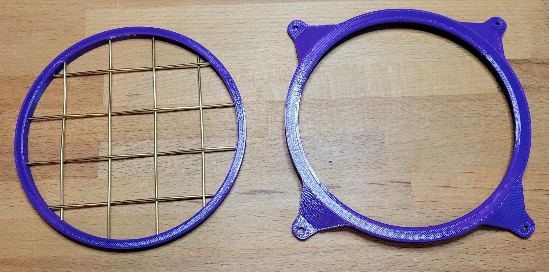 brass rod computer fan grills by Todd Ferrante | Download free STL ...