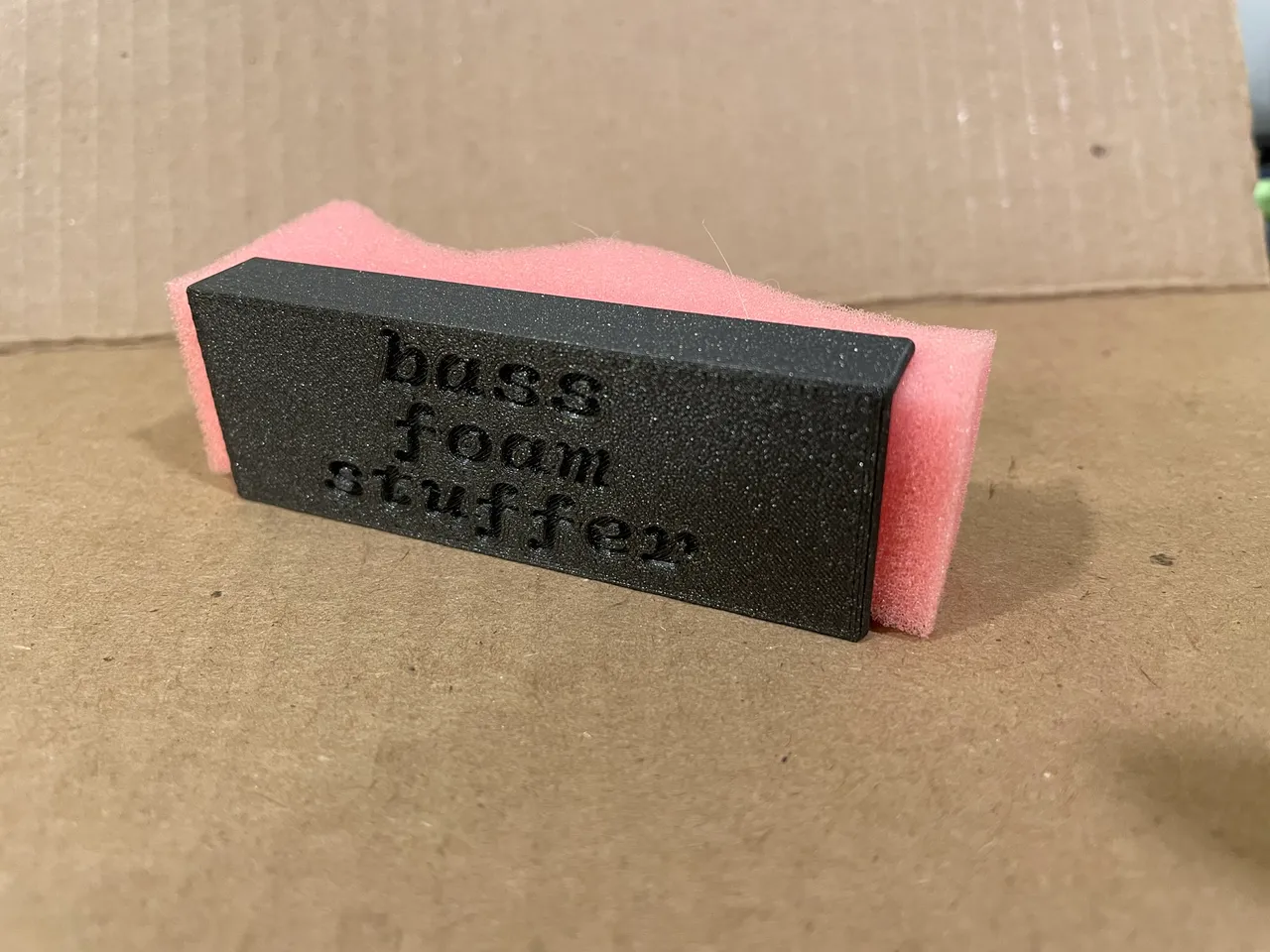 Bass Guitar Bridge Foam Helper by pkeefe36 | Download free STL model ...