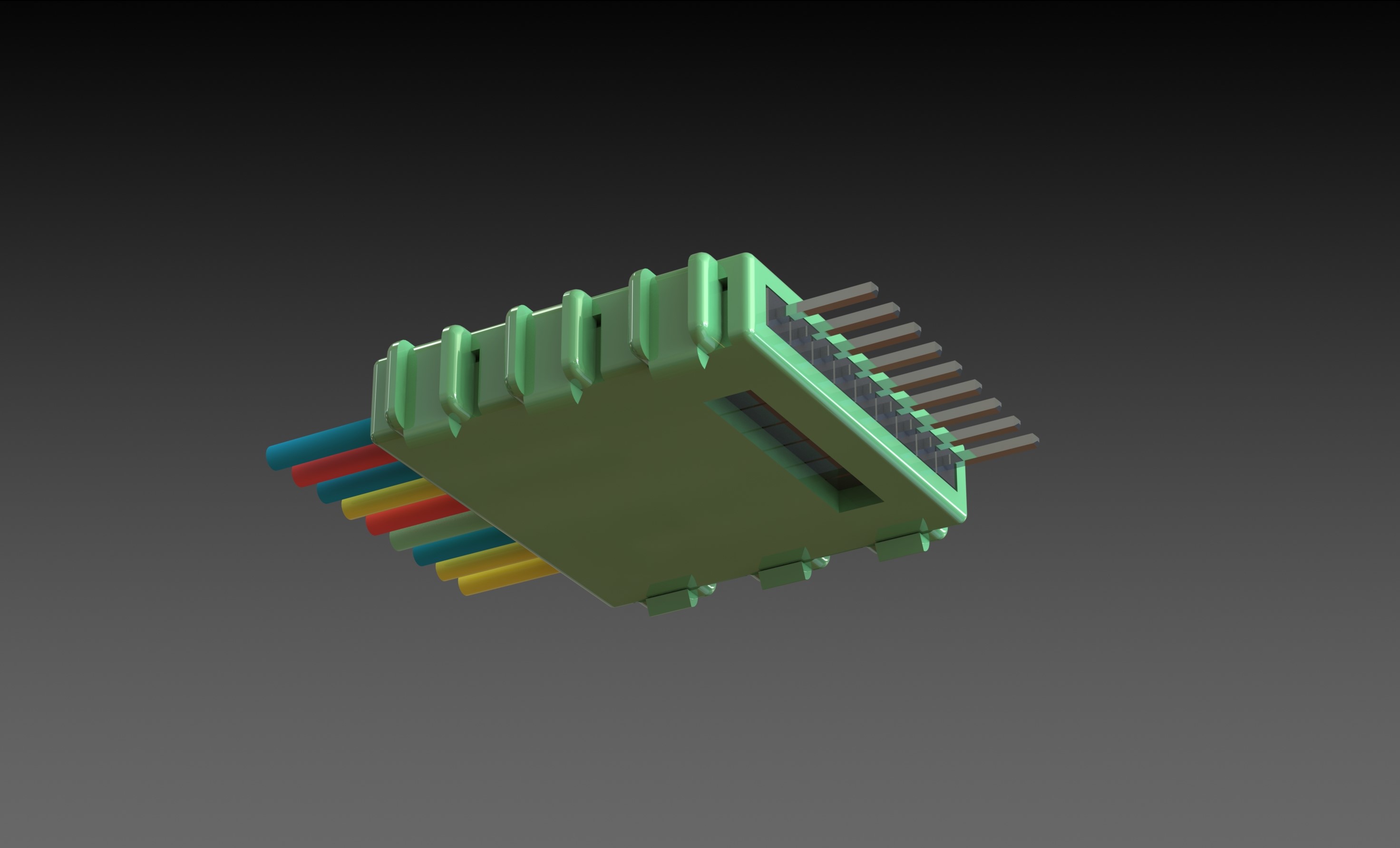 CONNECTOR housing 9Pin Dupont / Jumper-Cable by NERDCORNER | Download ...
