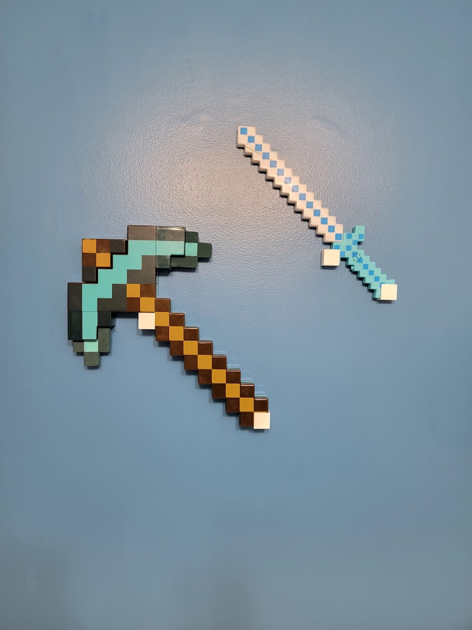 Minecraft weapon wall hangers / mounts by TyreReviews | Download free ...