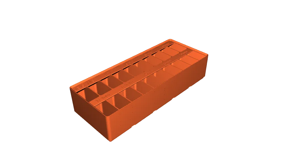 Gridfinity M3, M2.5 Containers by Aaron Chambers | Download free STL ...