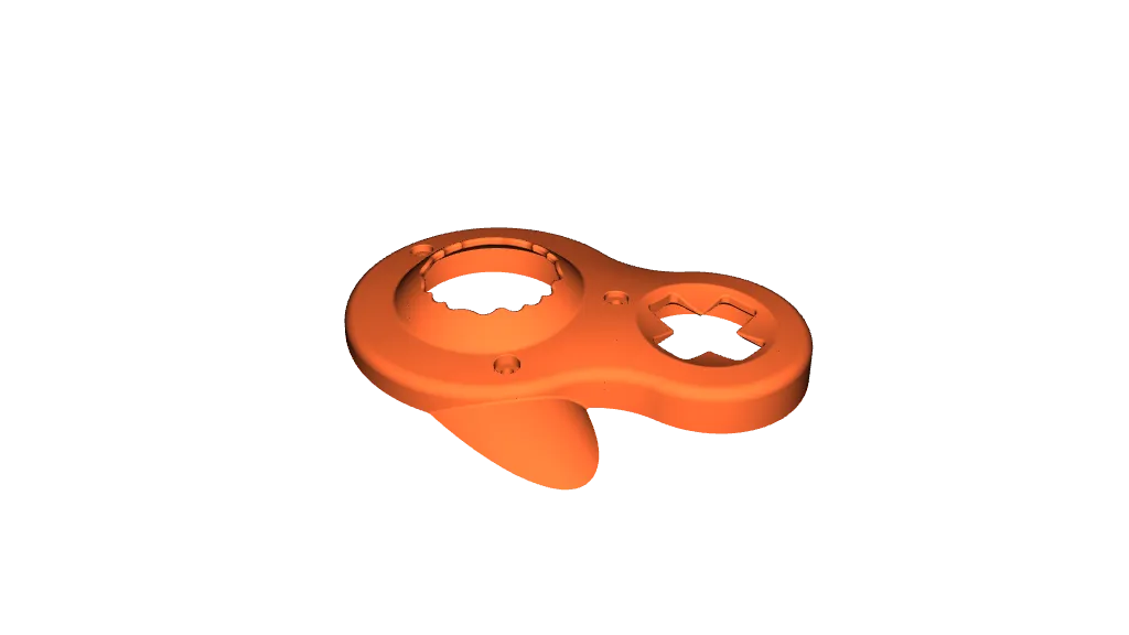 FDM shell swappable gate notched by Bibben | Download free STL model ...