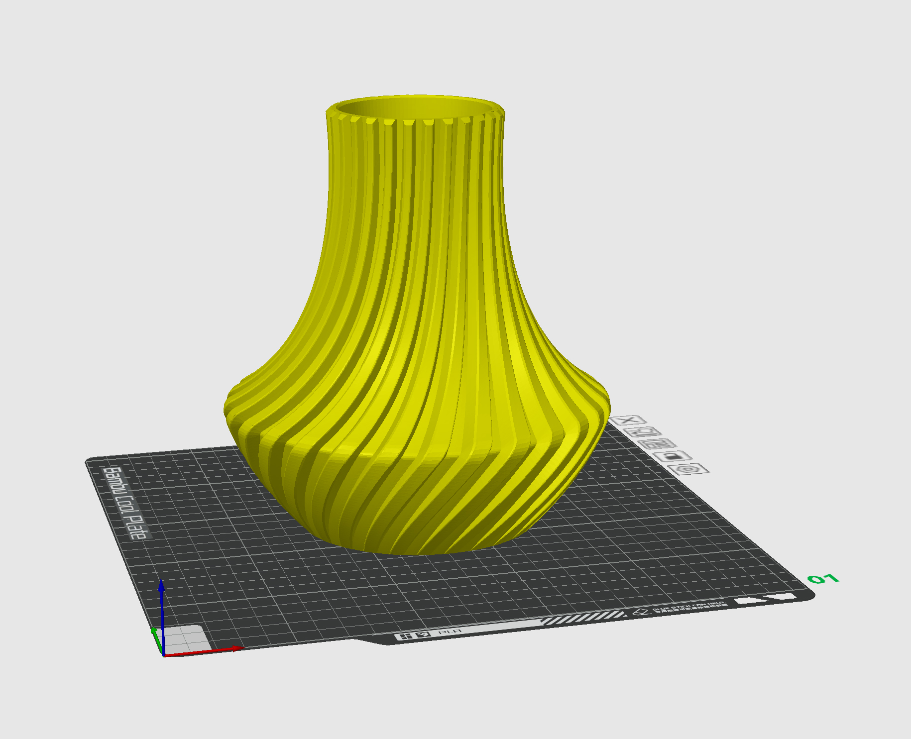 Volcano Vase by Crazy Creo | Download free STL model | Printables.com