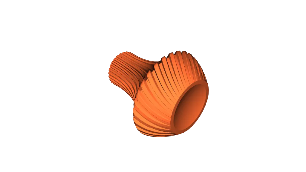 Volcano Vase by Crazy Creo | Download free STL model | Printables.com