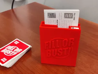 Fill or Bust Game Card & Dice Holder by Bulgogi Prince | Download free ...