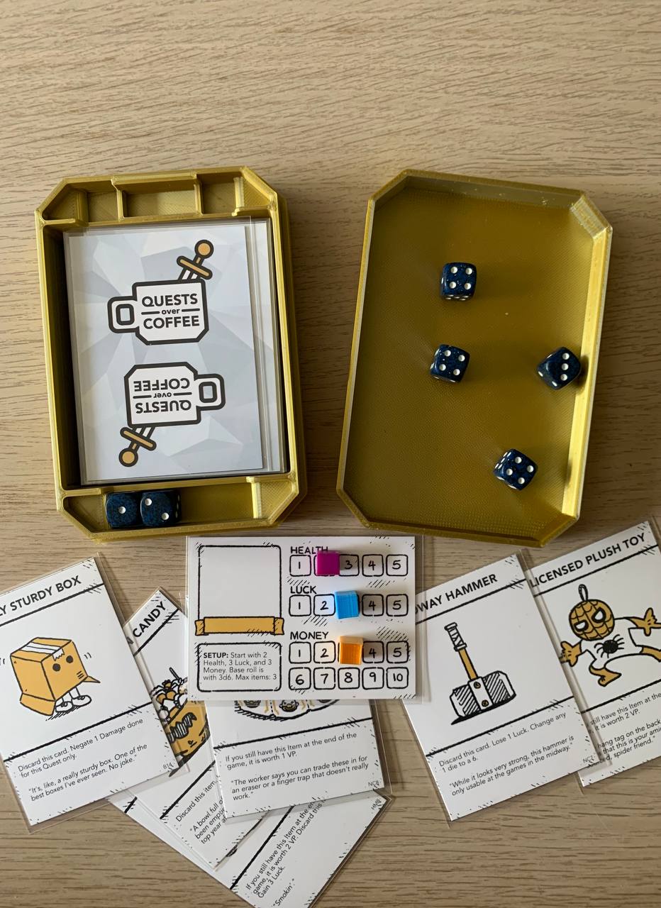 Quests Over Coffee Box por Perfecto | Descargar modelo STL gratuito ...