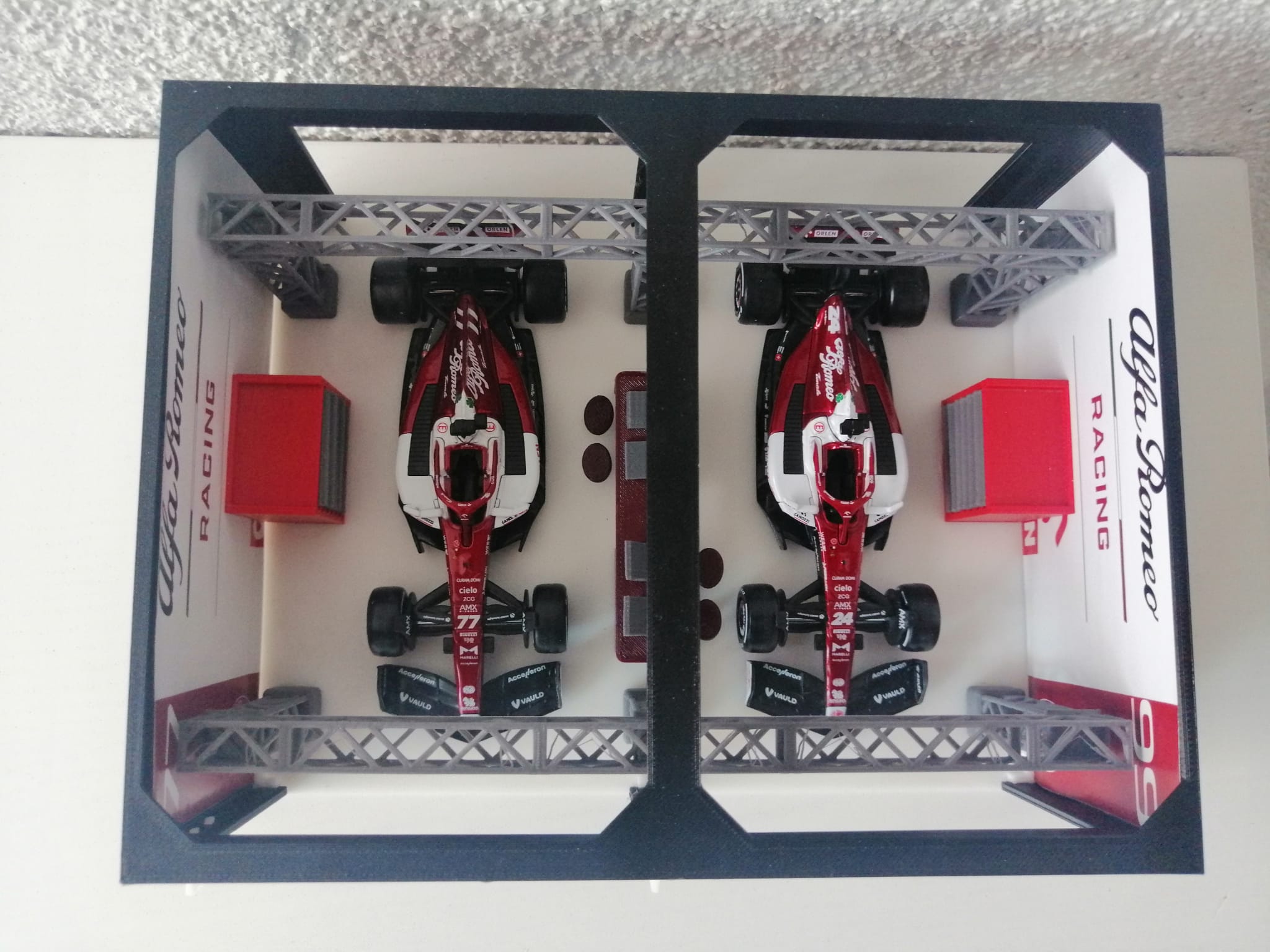 F1 Garage ( For 1/43 Model Cars) by Ozan Önder | Download free STL ...