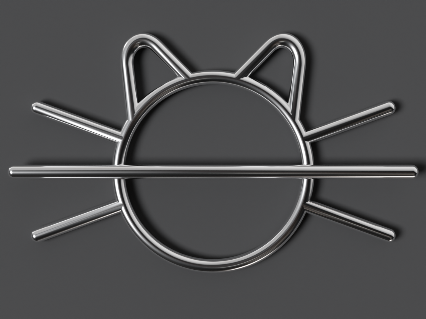 Cat Hair Pin Slide (HQ) by analogicparadox | Download free STL model ...