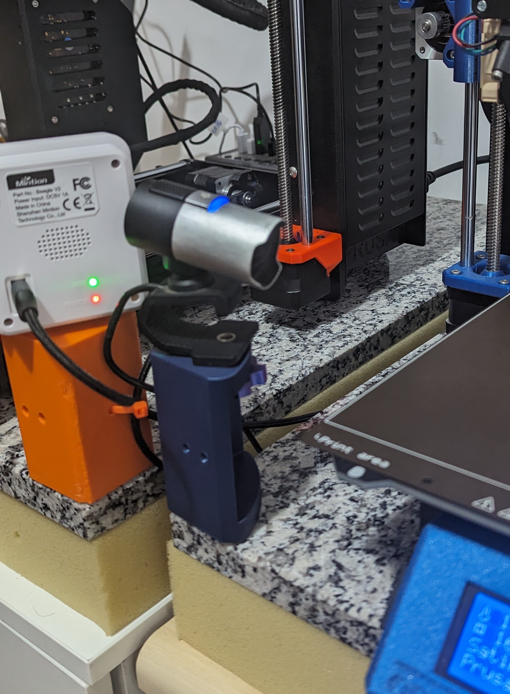 Simple Webcam Stand for 3d printing by edmar | Download free STL model ...