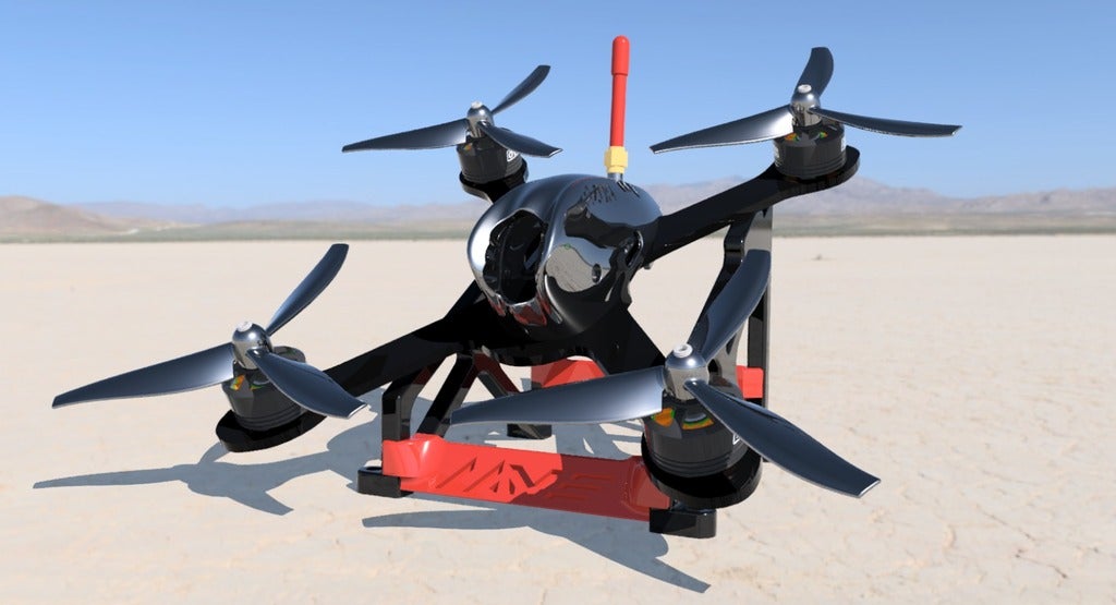 Fpv racer launch pad by AAME | Download free STL model | Printables.com