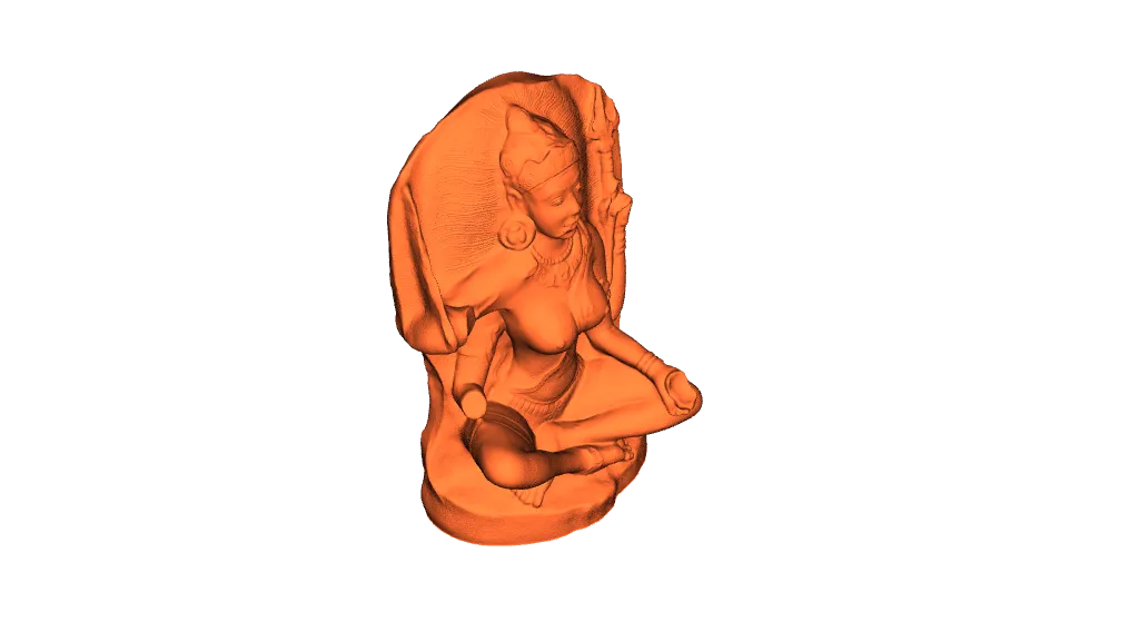 Parvati as yogini by repositor | Download free STL model | Printables.com