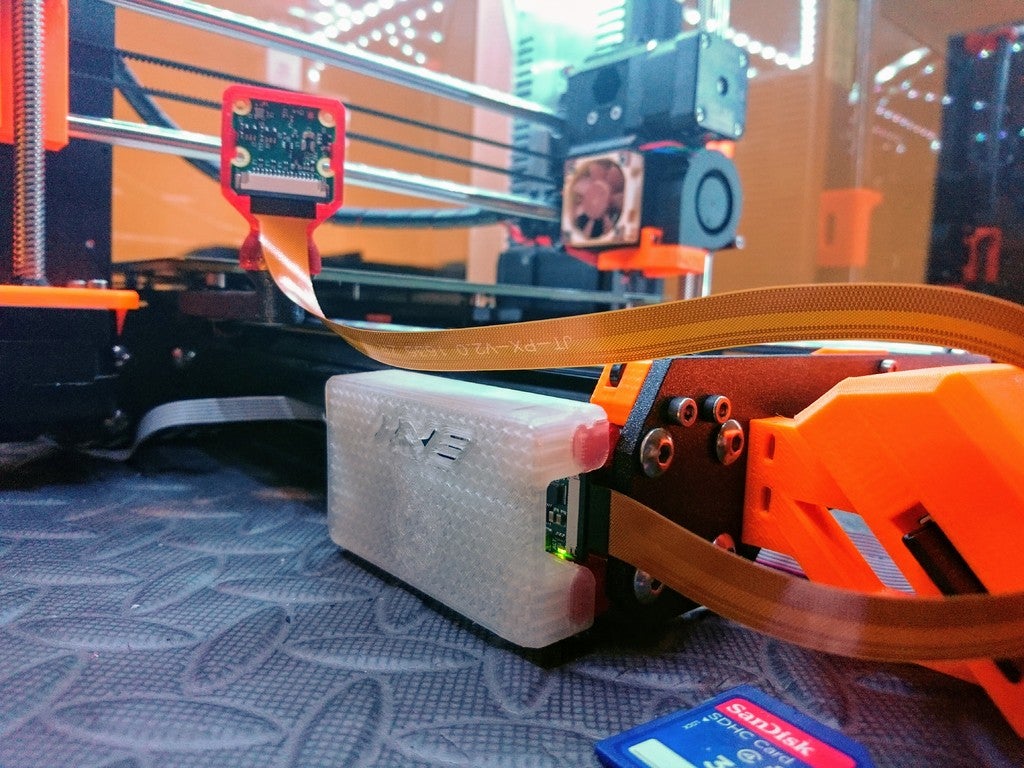 Raspberry PI Zero W and camera v2 Mount for Original Prusa MK3 by AAME ...