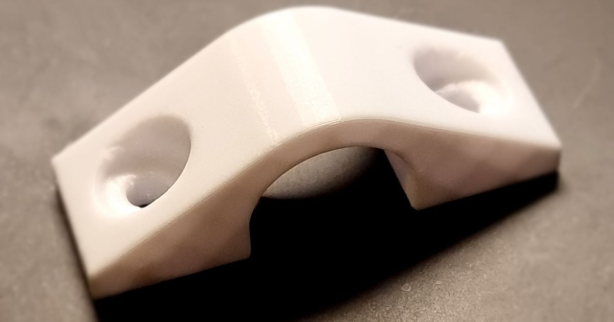 Parametric clamp bracket by rputikar | Download free STL model ...