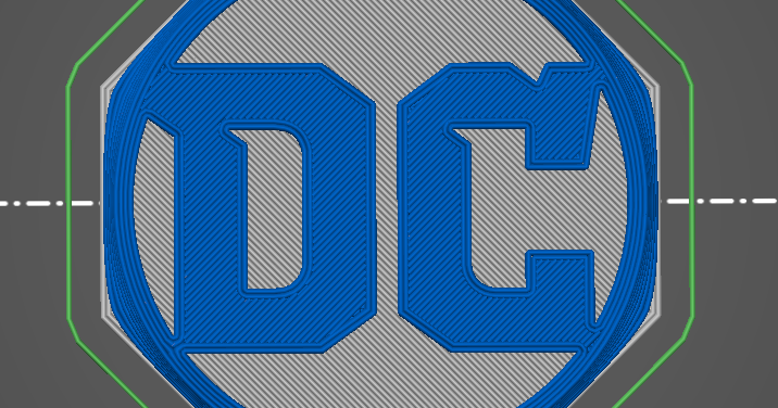 DC comics keychain by Roman | Download free STL model | Printables.com