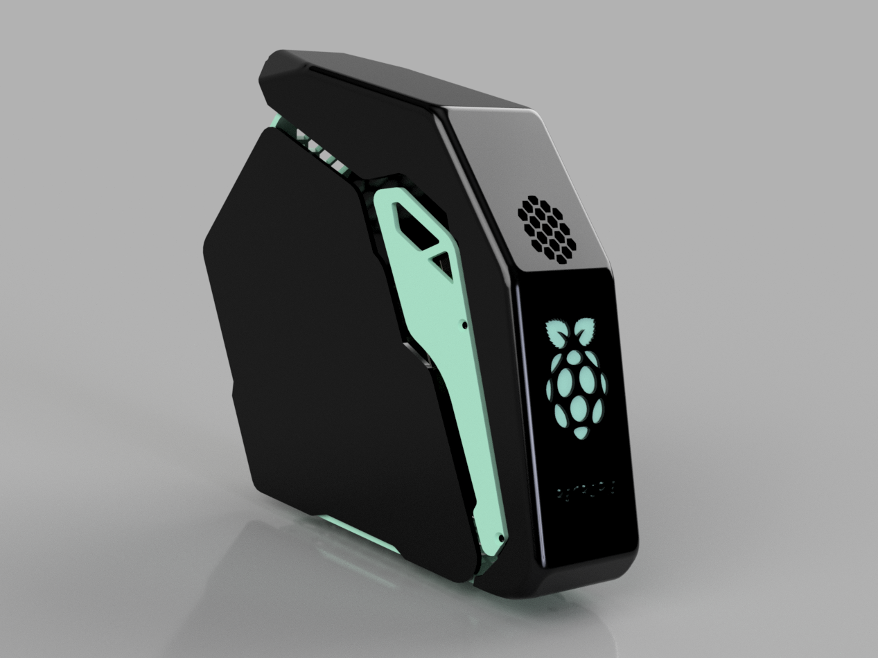 Raspberry Pi Gaming PC style Case by WesGardner | Download free STL ...
