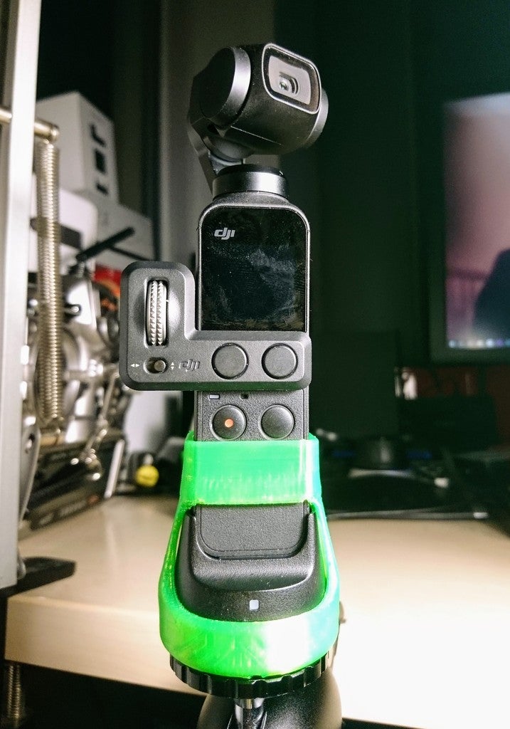 DJI Osmo Pocket with wireless adapter tripod holder / handle by AAME ...