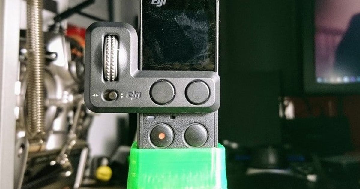 DJI Osmo Pocket with wireless adapter tripod holder / handle by AAME ...