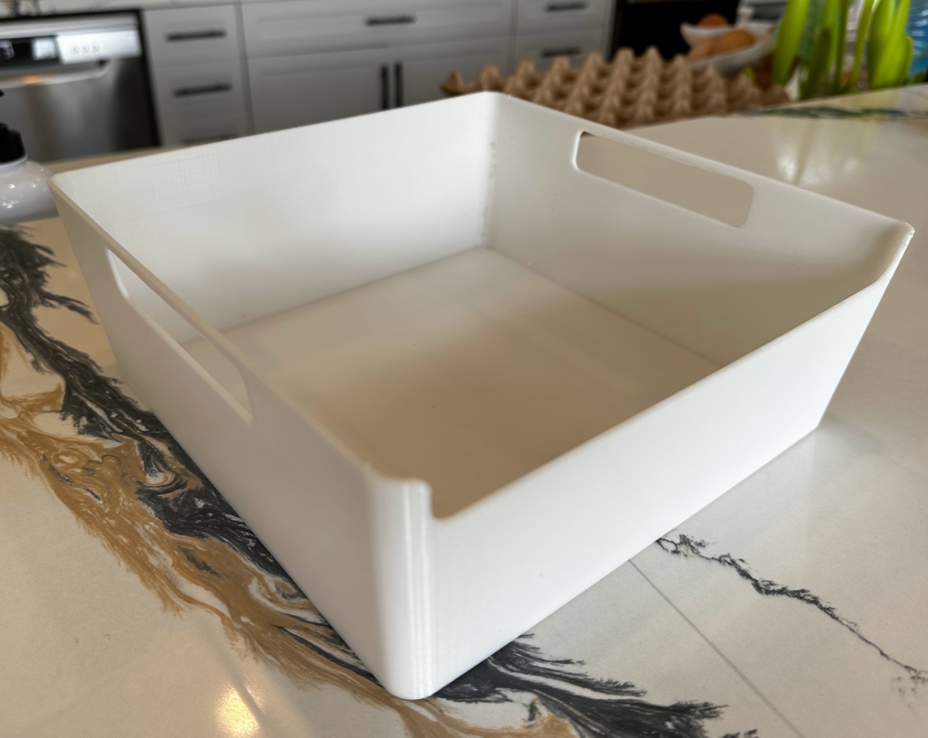 Simple Large Tray with handles by 141 | Download free STL model ...