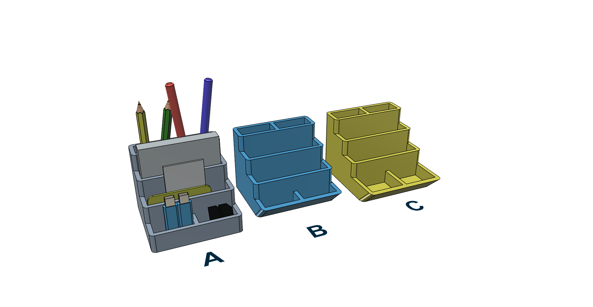 Organizer by REDZC | Download free STL model | Printables.com