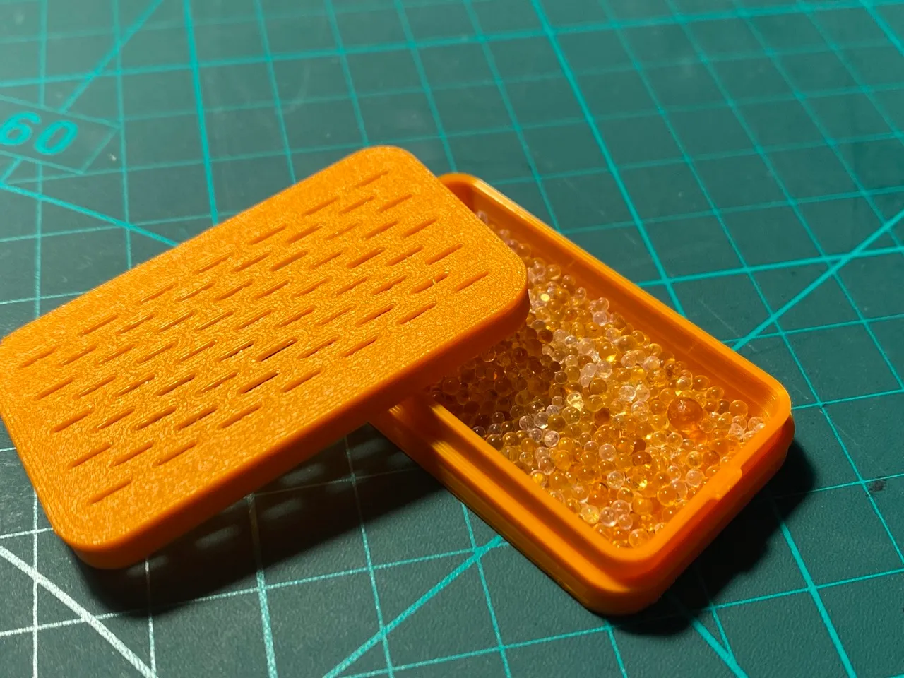 Silica gel container 30x50x9 mm by KC | Download free STL model ...